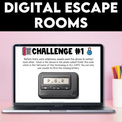 Digital Escape Rooms – 2 Peas and a Dog