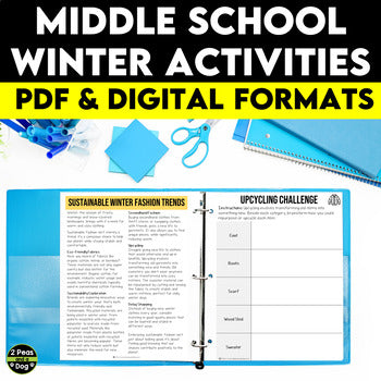 Middle School Winter Activities – 2 Peas and a Dog