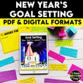 New Year's Goal Setting Activity and Reflection Sheets – 2 Peas and a Dog