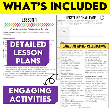 Middle School Winter Activities – 2 Peas and a Dog