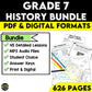 Grade 7 History Bundle New France, British North America, and Conflict ...