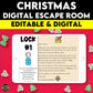 Christmas Digital Escape Room – 2 Peas and a Dog