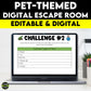 Pet-Themed Digital Escape Room – 2 Peas and a Dog