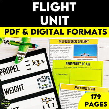 Grade 6 Science Flight Unit Ontario Curriculum – 2 Peas and a Dog