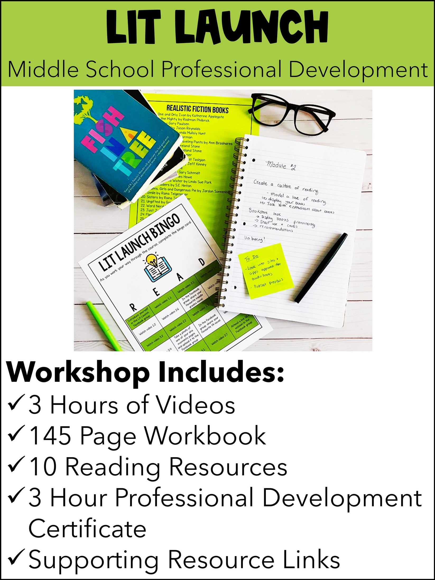 Lit Launch Middle School Reading Engagement Workshop – 2 Peas and a Dog